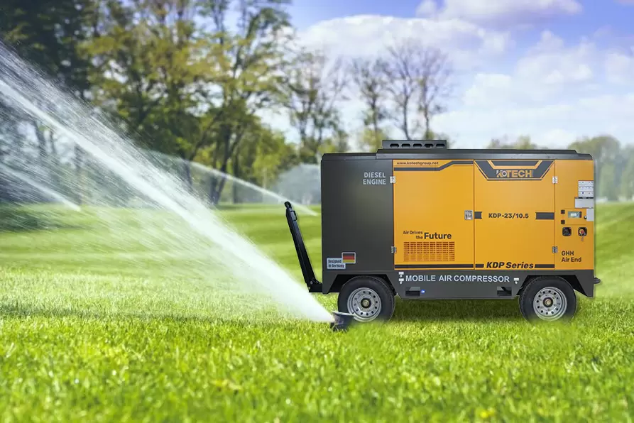 Air Compressor Fitting for Efficient Irrigation System